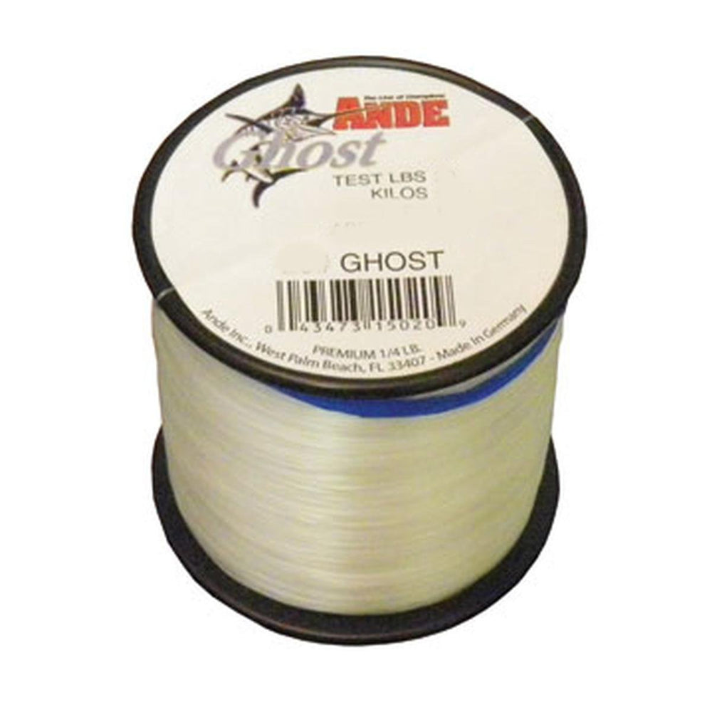ANDE G14-50C Ghost Monofilament Line – 50 lb Test, Clear Finish, 1/4 l ...