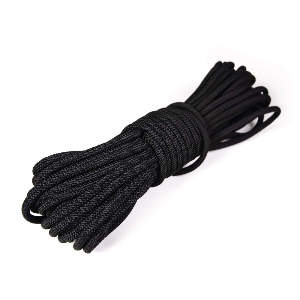 Atwood Rope MFG 3/8” Braided Utility Rope – 100 ft, USA Made, Black ...