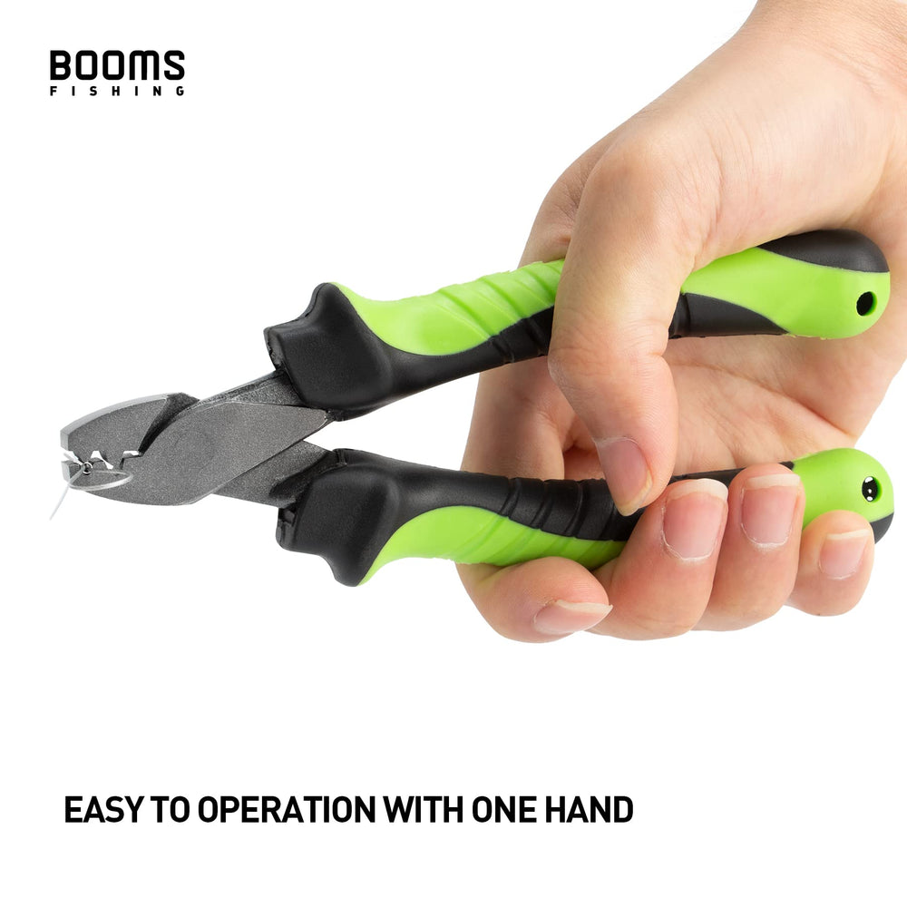 Booms Fishing CP2 Crimping Tool for Single-Barrel Sleeves, Green ...