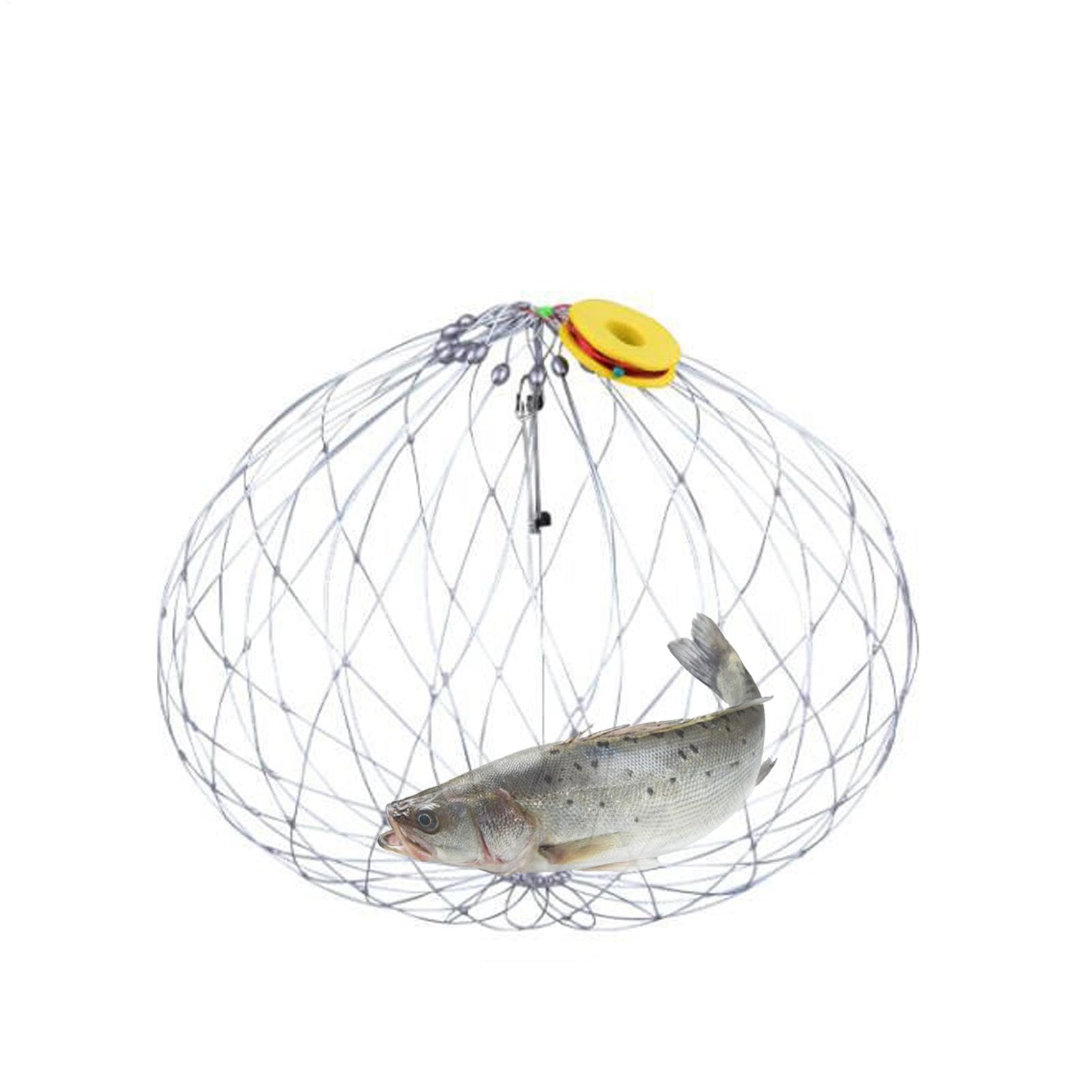 Crab Catcher: Automatic Steel Wire Crab Net for Crabs, Lobsters & Fish ...