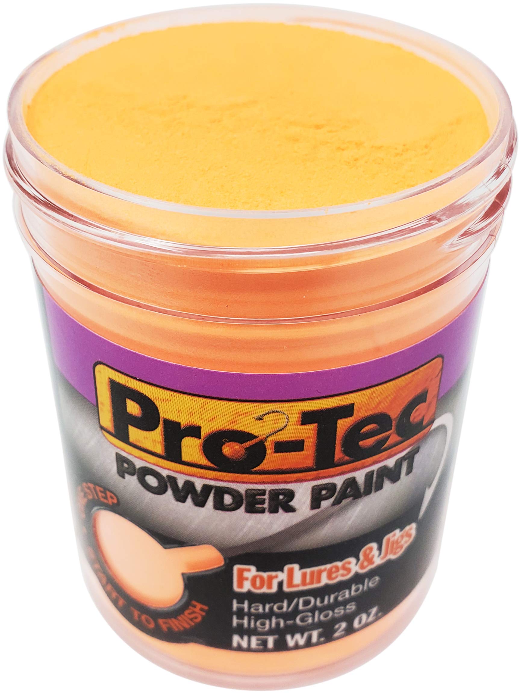 Pro-Tec Powder Paint Transparent Orange 2oz – High-Gloss Lure Coating ...