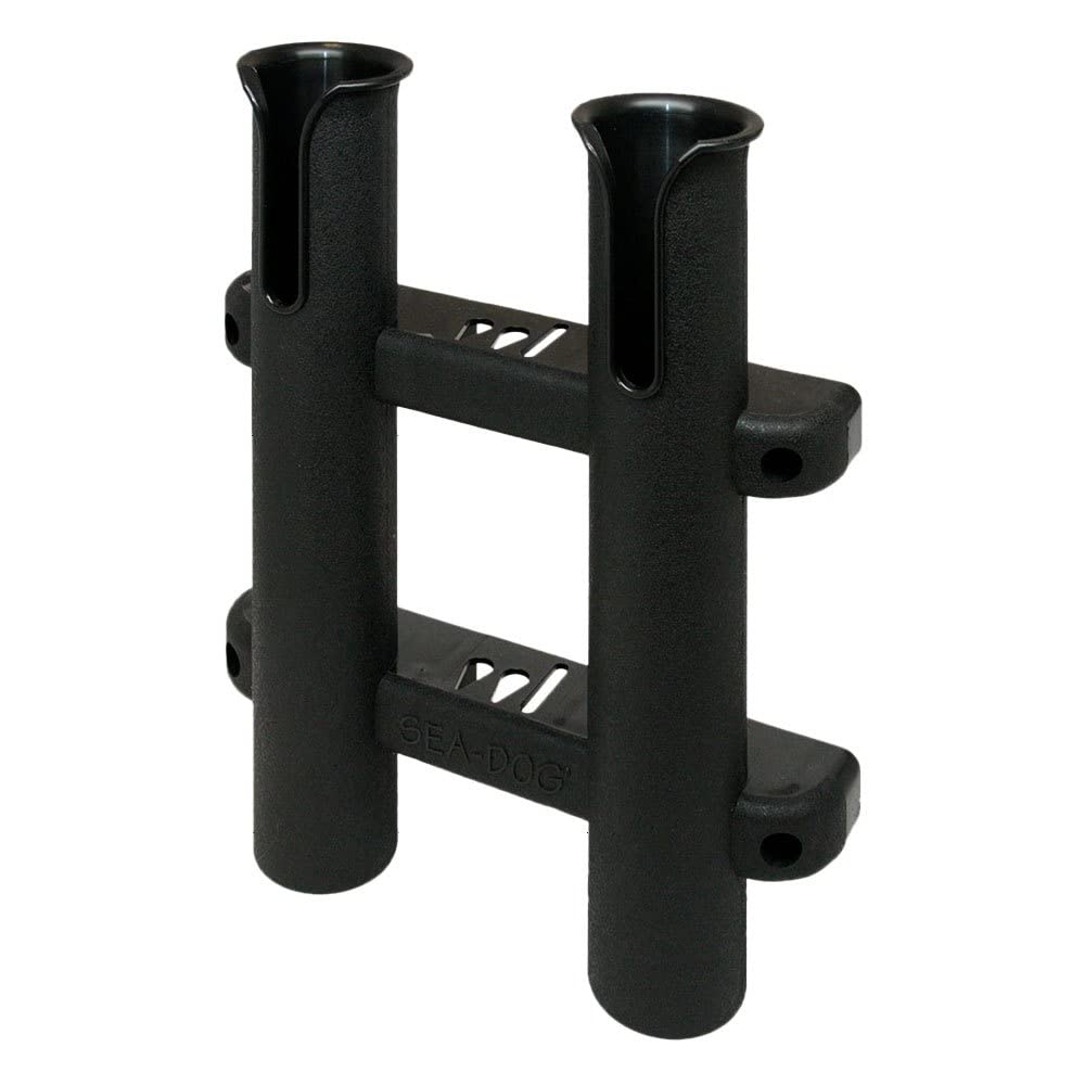 Sea Dog Line 325029-1: Two Pole Side Mount Rod Holder, Black — One-Pie ...