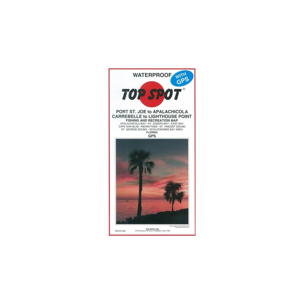 Top Spot Fishing Map: Port St. Joe Alalch to Lthse Point – Canada ...